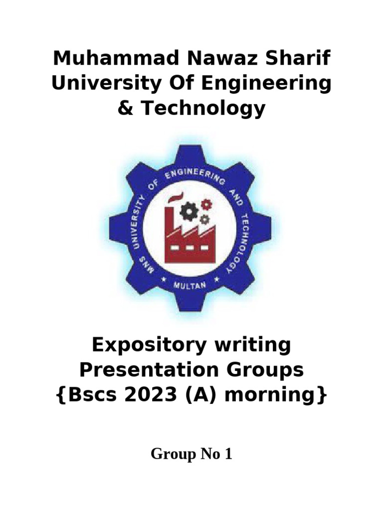 BSCS 2023 Presentation Groups | PDF