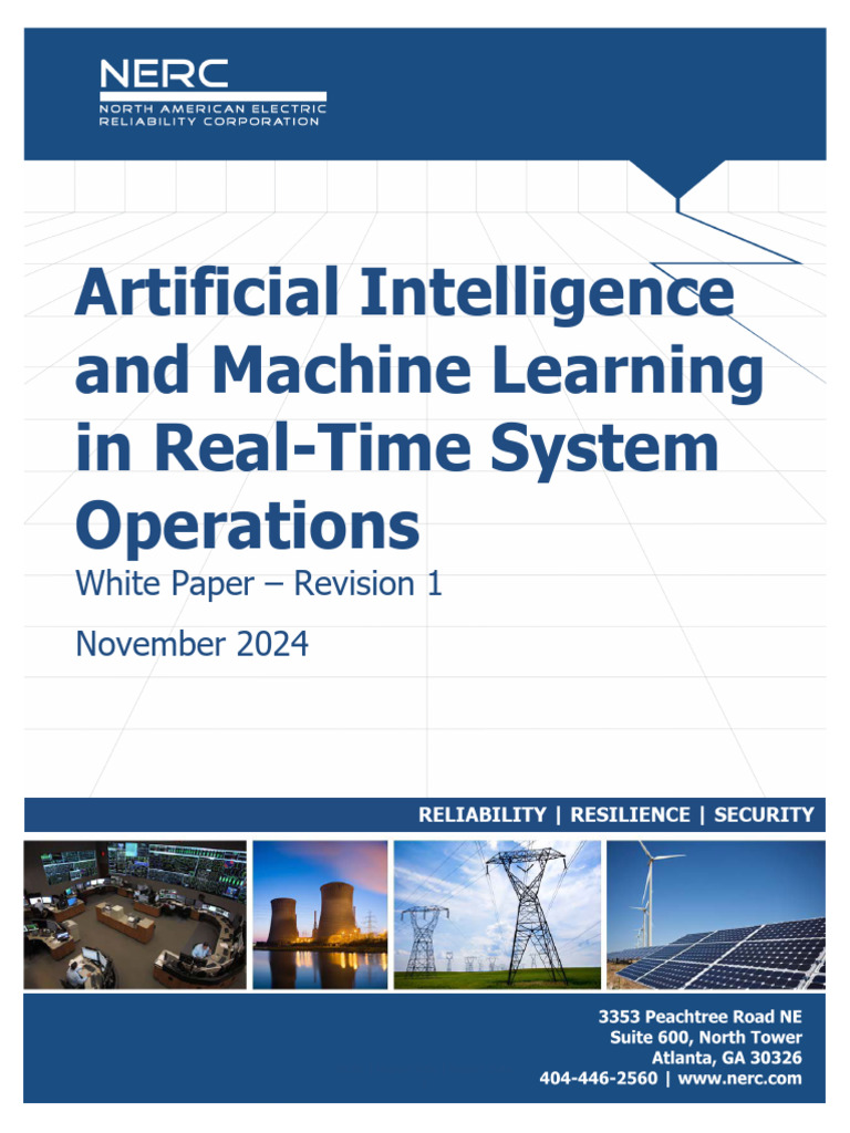 Whitepaper-AI and ML in Real-Time System Operations | PDF | Artificial Neural Network ...