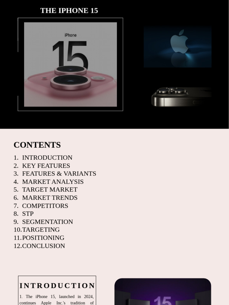 iPhone Ppt | PDF | I Phone | Smartphone