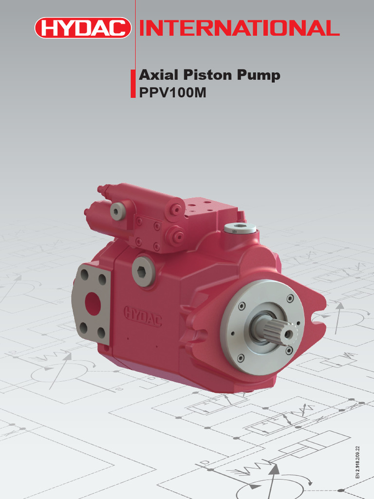 PPV100M Axial Piston Pump Overview | PDF | Legal Liability | Pump