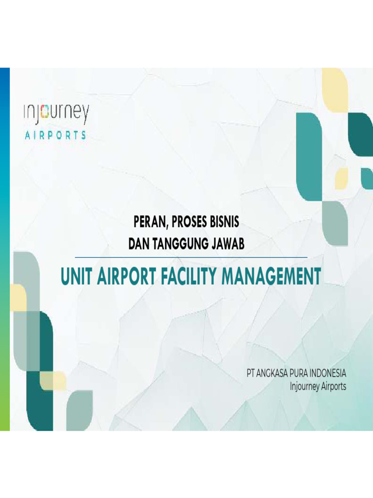 Pemahaman Proses Bisnis Airport Facility Management | PDF
