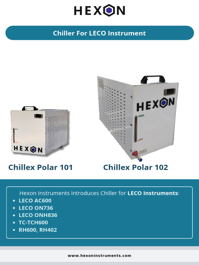 Chiller for LECO Instruments Overview | PDF | Heat Exchanger | Building ...