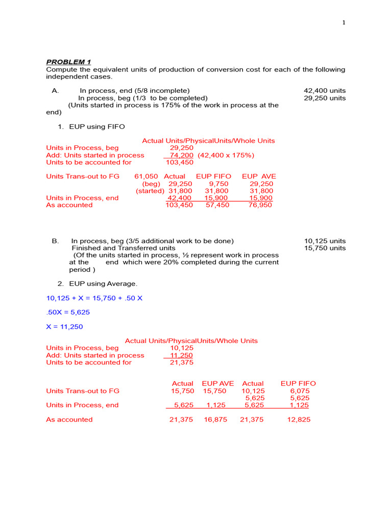 ST Process Exercises PDF | PDF | Inventory | Logistics
