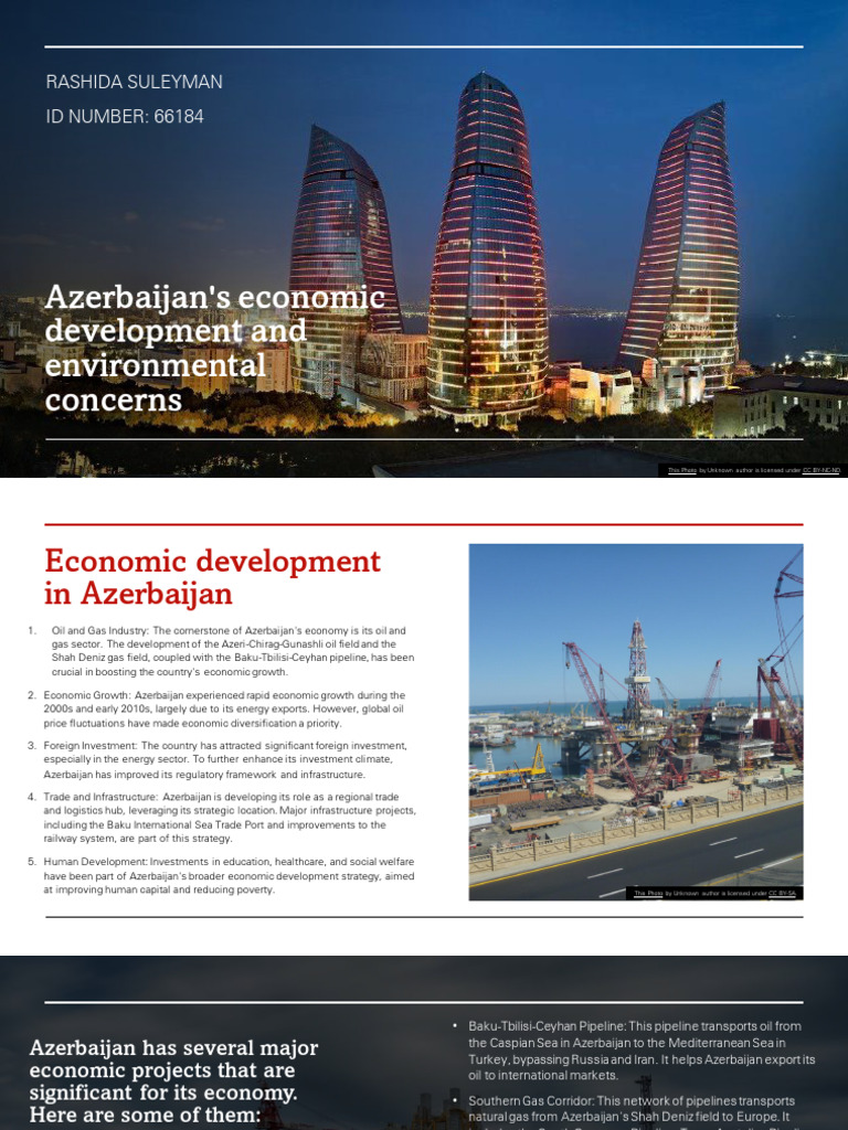 Azerbaijan's Economy: Growth & Challenges | PDF | Azerbaijan | Economic ...