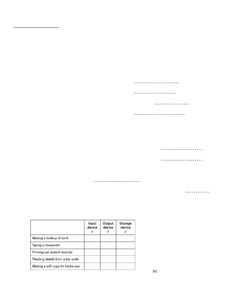 f1 Assignment - Output Devices | PDF