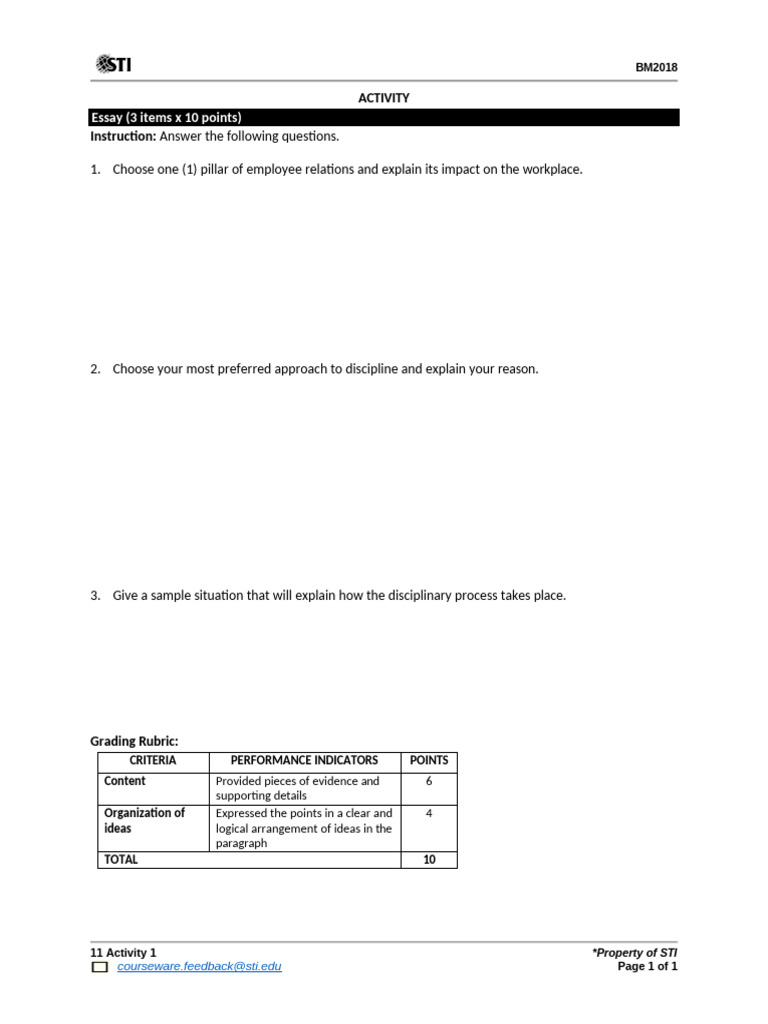 11 Activity 1 Pdf