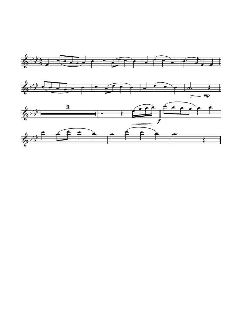 04 Kosovo Anthem Military Orchestra Oboe 1 2 | PDF