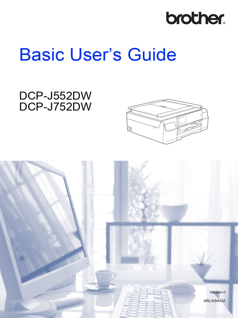 Brother Basic User's Guide | PDF | Microsoft Windows | Image Scanner
