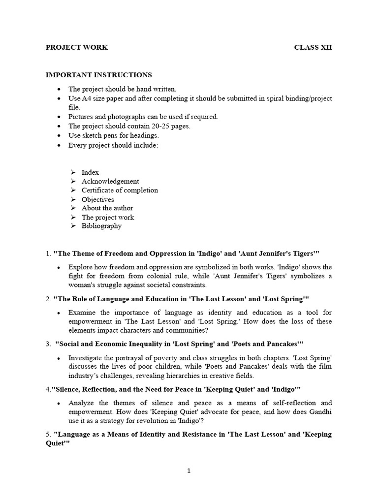 PROJECT WORK | PDF | Conservation Biology | Fear