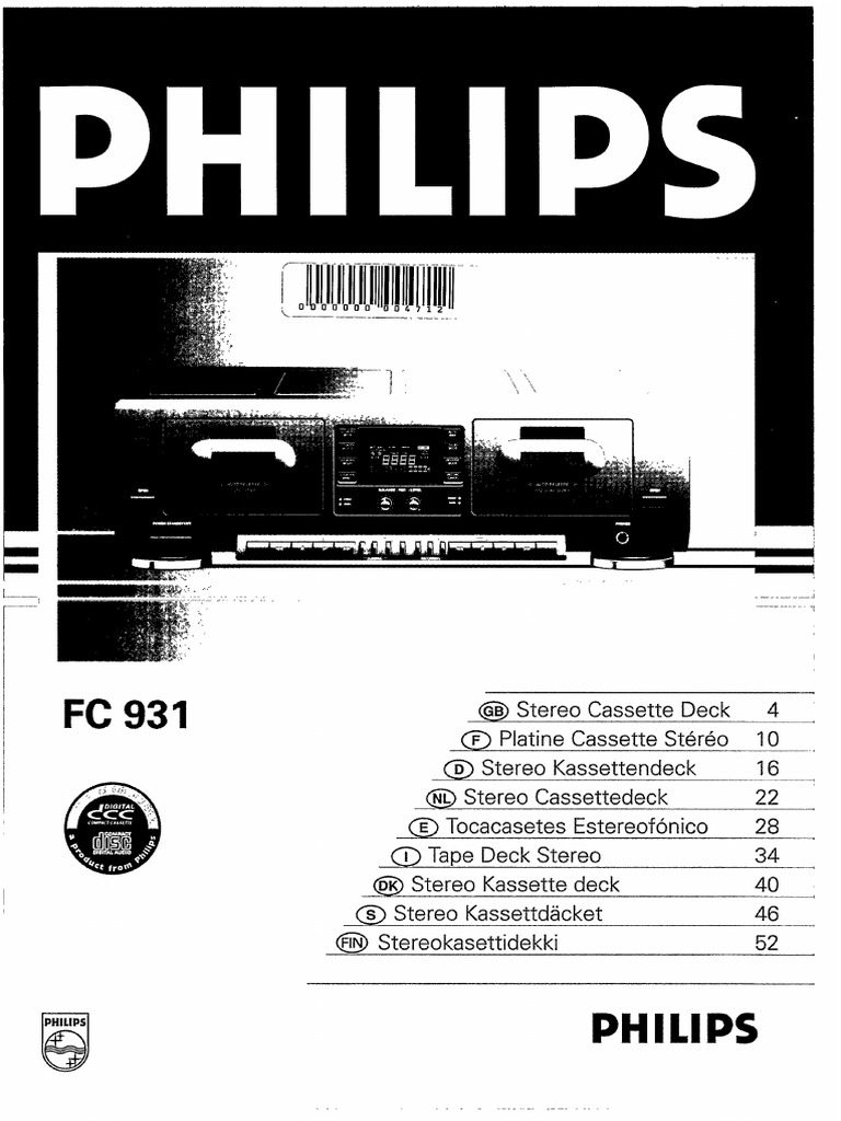Philips%20FC931%2000S%20User%20Manual%20-%20Philips | PDF
