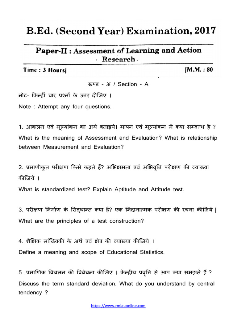 Assessment and Action Research Overview | PDF | Educational Assessment | Cognition