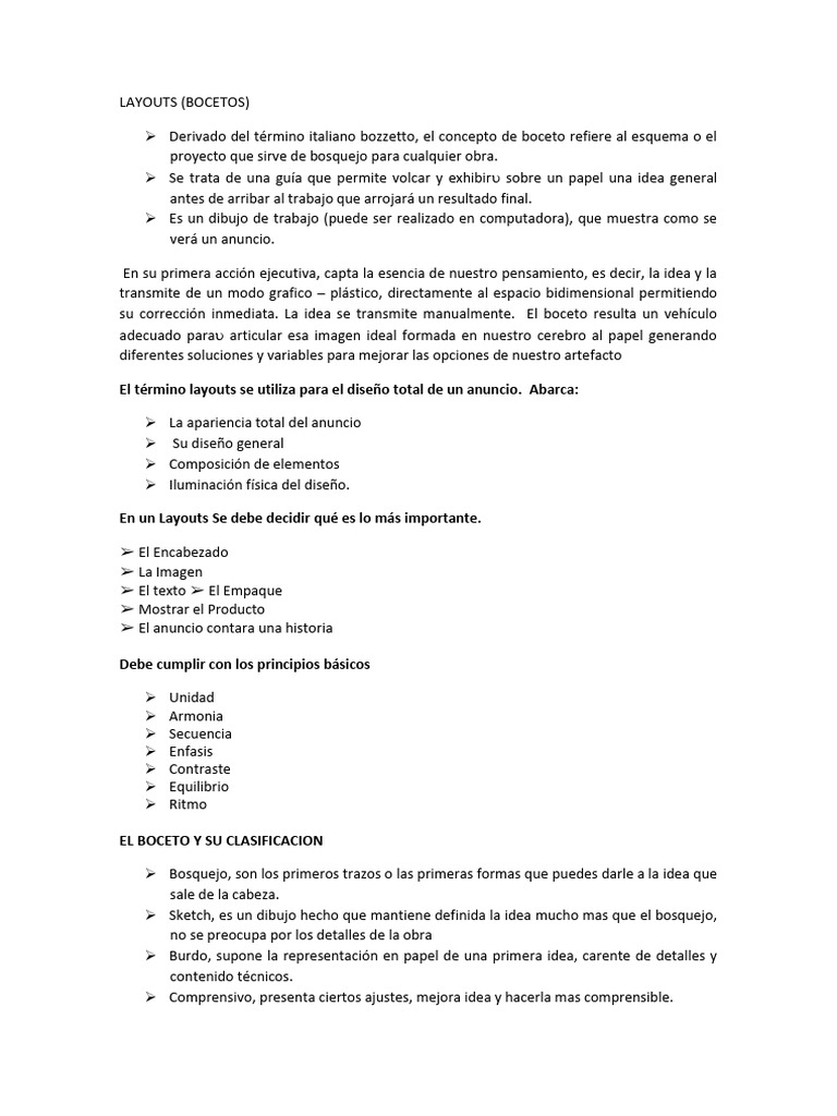 Guia Layouts | PDF