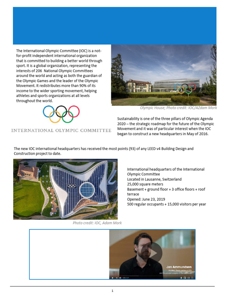 Olympic House Case Study September2019 - Final | PDF | Green Building ...