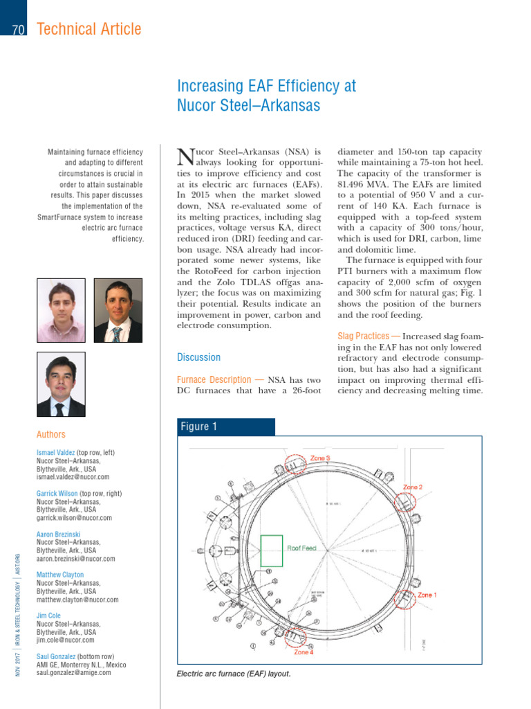 Foamy Slag Nucor AIST | PDF | Industrial Processes | Secondary Sector ...