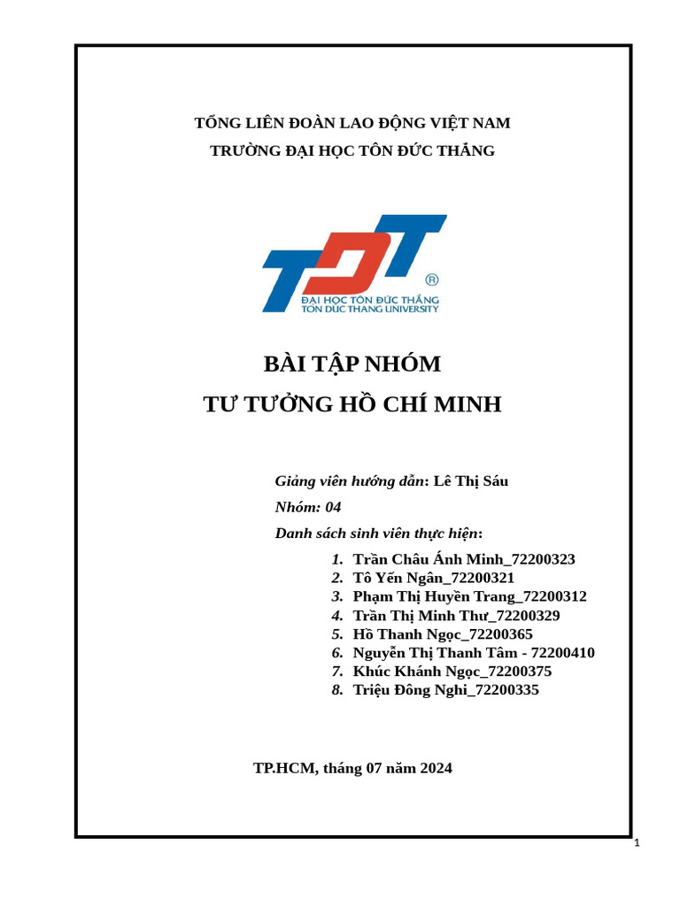 (LSDCSVN-BTN) Nhóm 4 | PDF