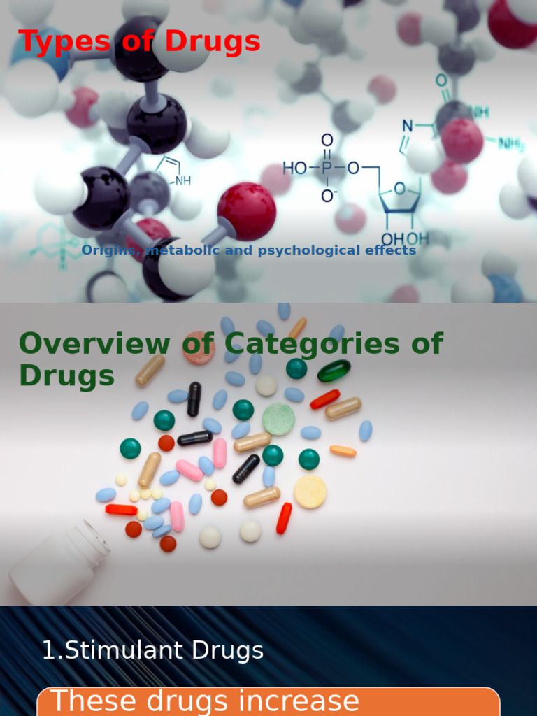 Categories of Drugs | PDF