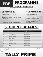 Tally Prime Full Course | PDF