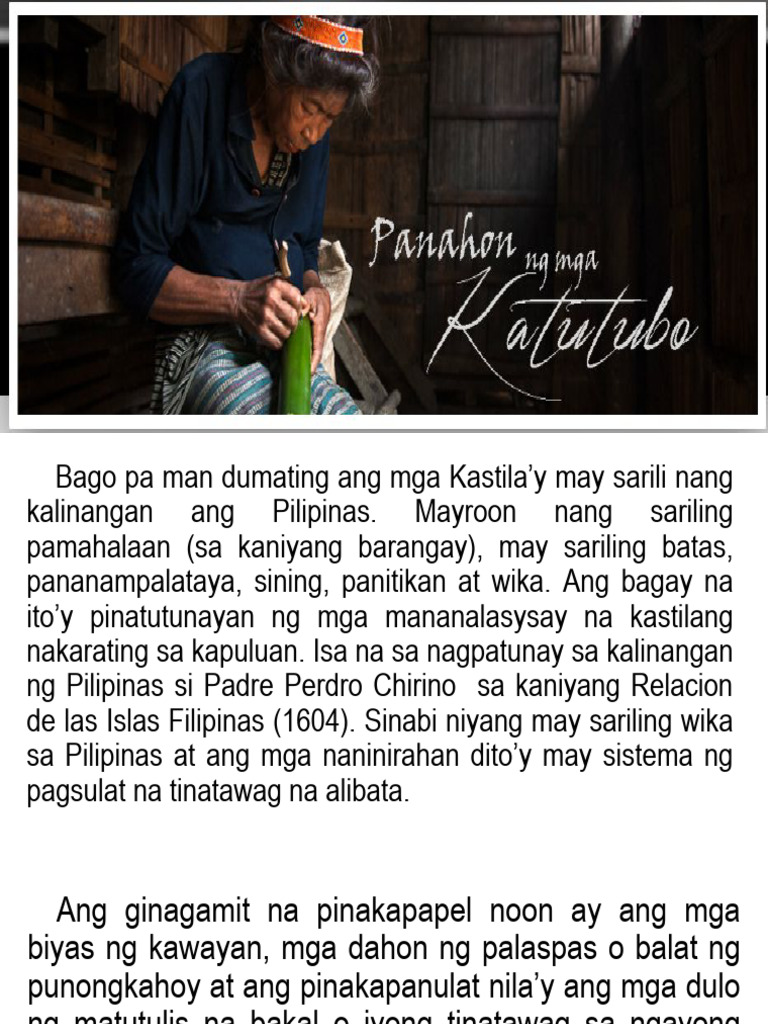 KATUTUBO | PDF