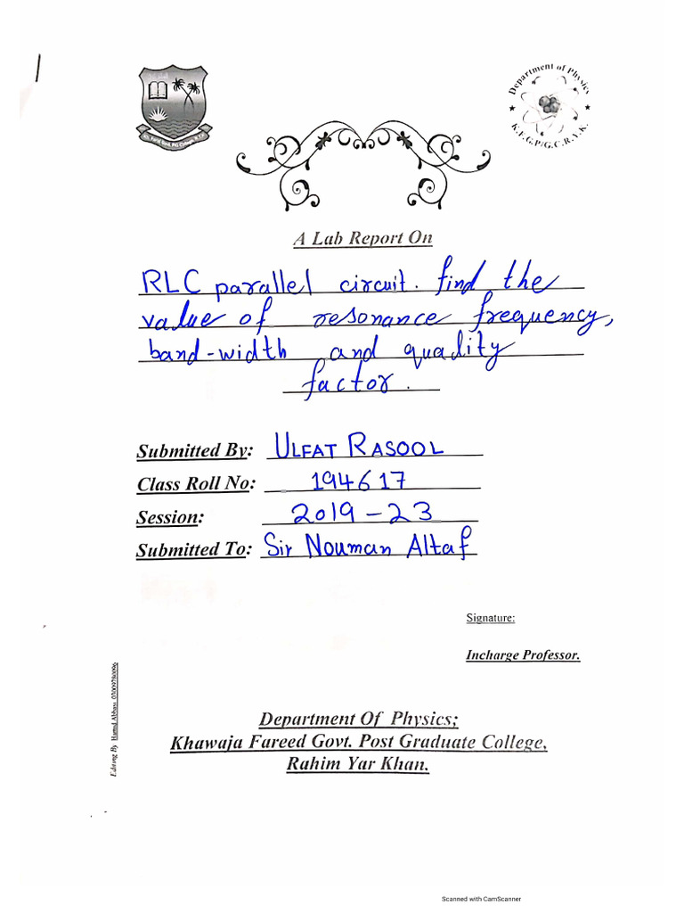 Rejecter Circuit 01 | PDF