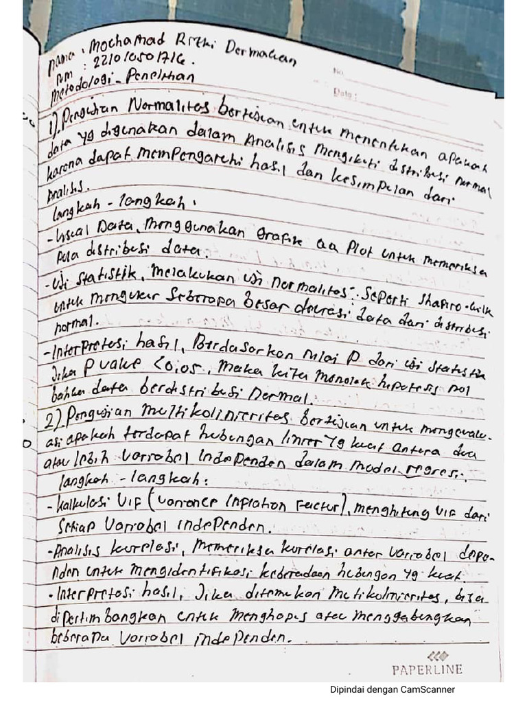 Metodologi Penelitian - Mochamad Rizki Dermawan - Pert15 | PDF