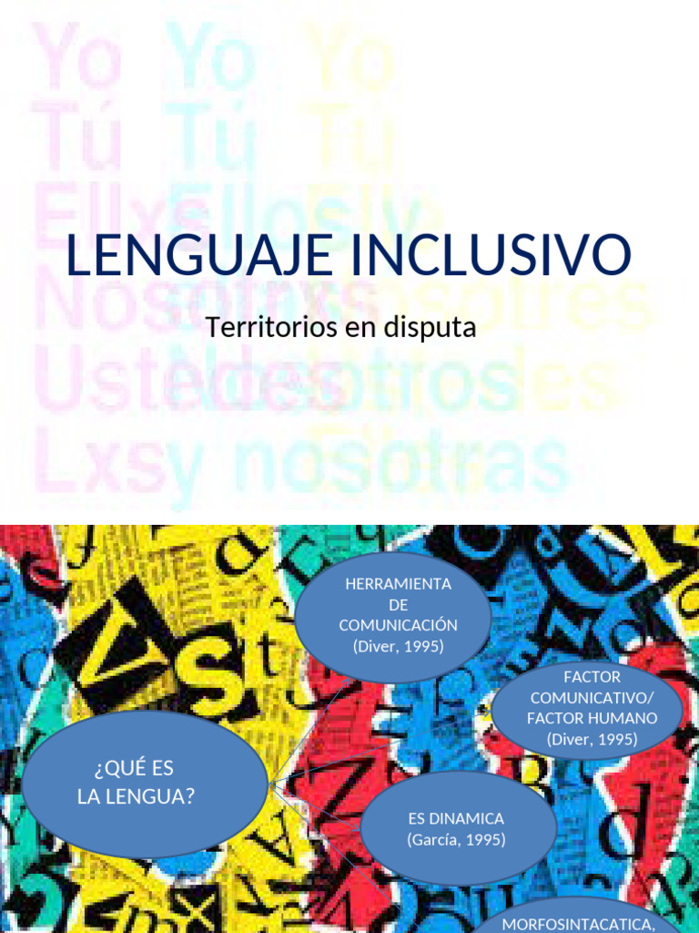 LENGUAJE INCLUSIVO - clase | PDF | Sexismo | Lingüística