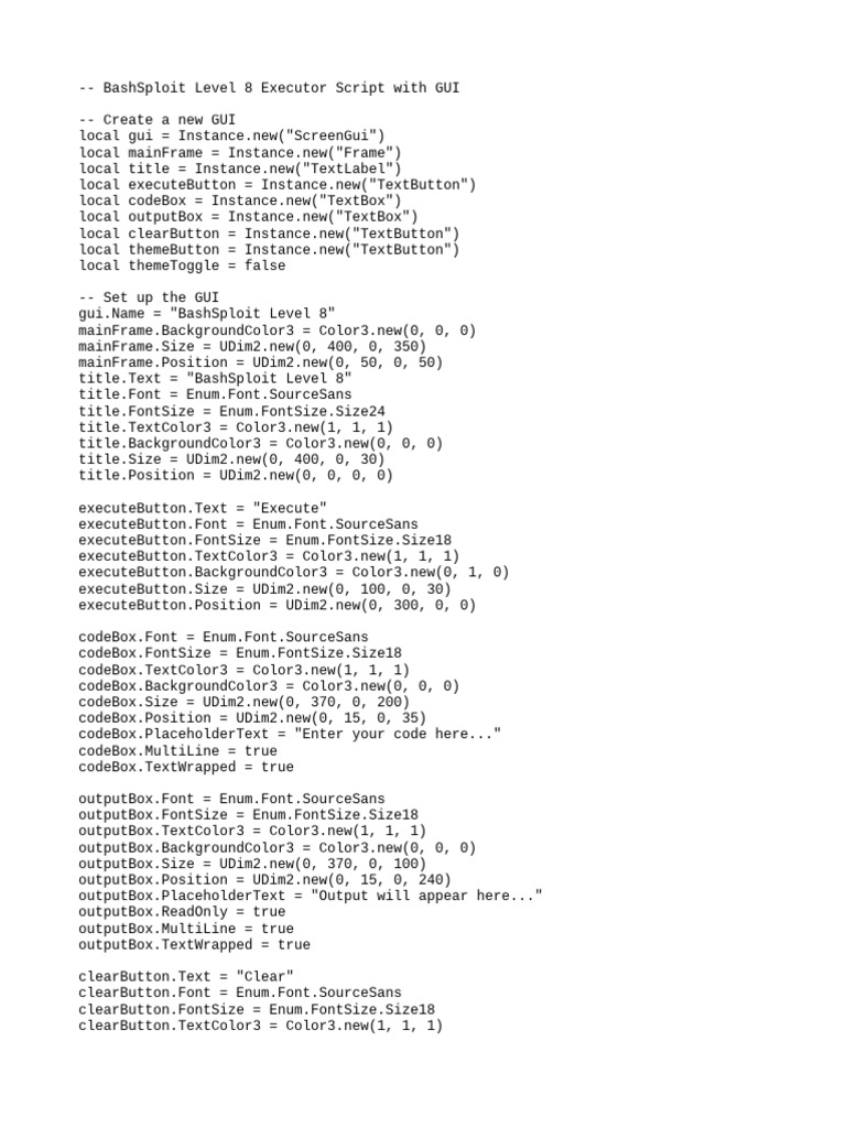 Bashsploit Level 8 | PDF | Computing | Computer Programming