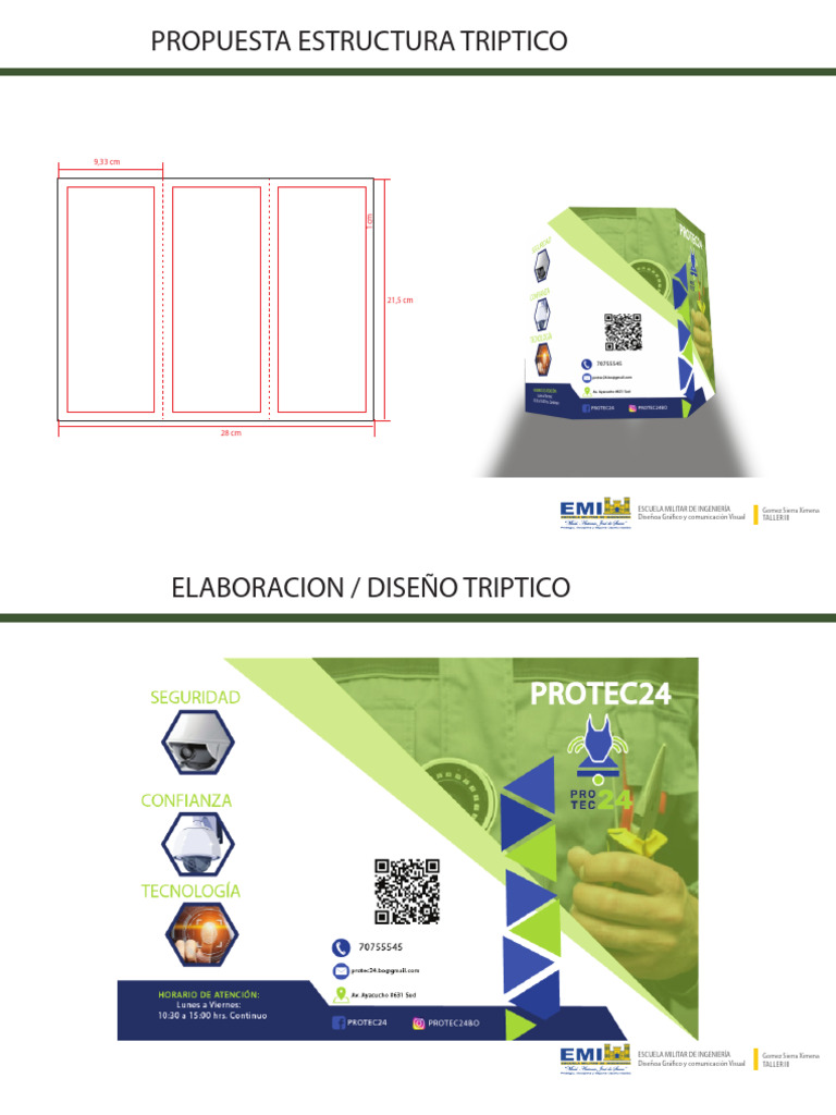 Propuesta de Diseño de Trípticos | PDF