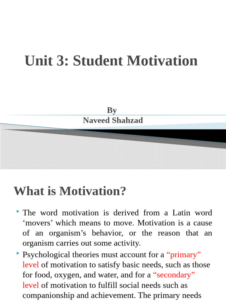 Atkinson's Achievement Motivation Theory | PDF | Motivational | Motivation