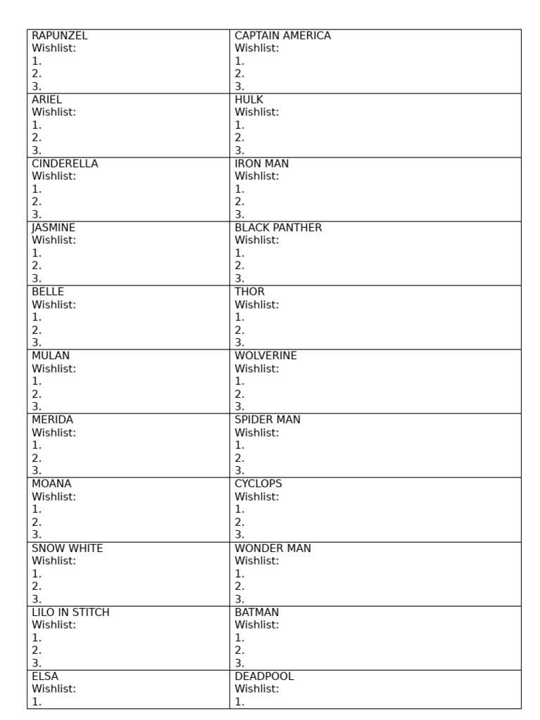 Code Names_christmas Party | PDF