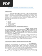 Neem Patent Case Study | PDF