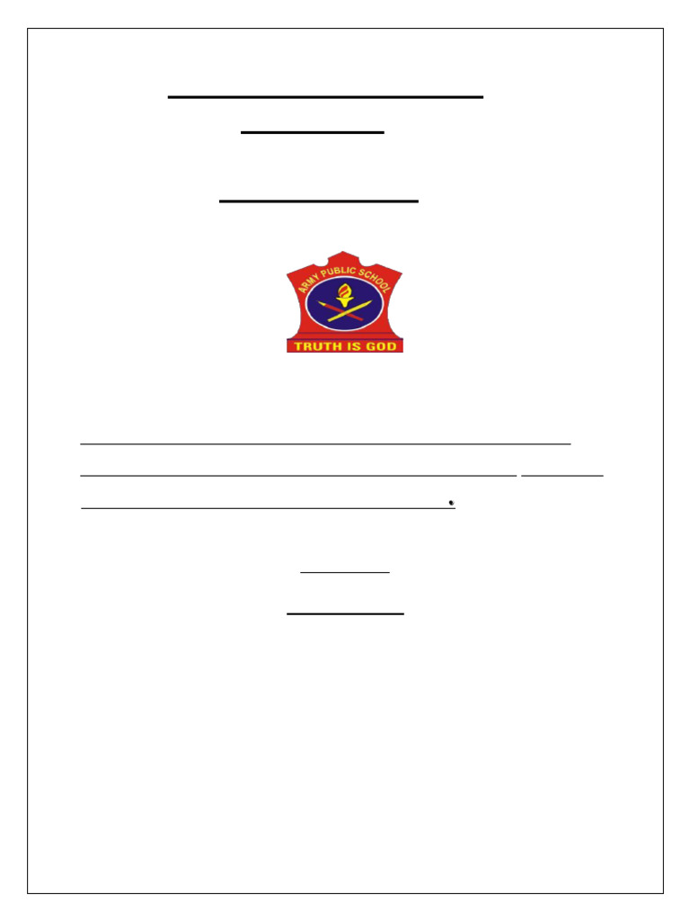 Project Front Page | PDF