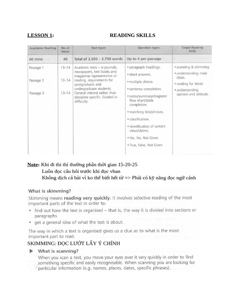 LESSON 1_ READING SKILLS | PDF | Rhinoceros | Poaching