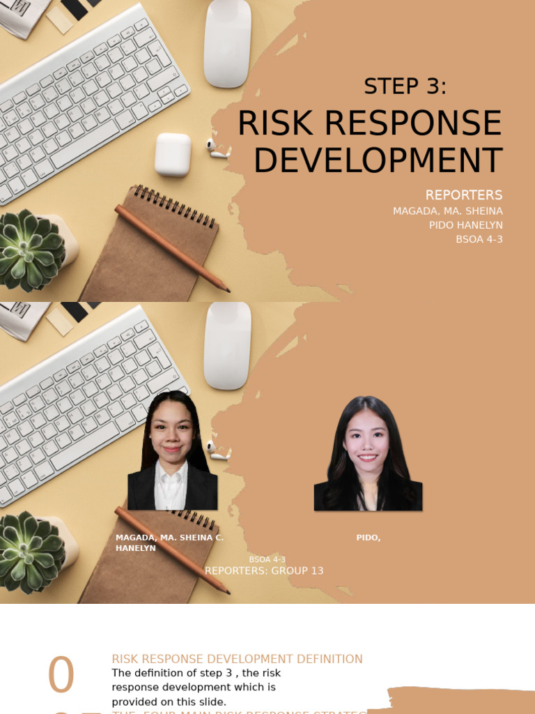 LESSON 13 Risk Response Development | PDF | Risk | Feasibility Study