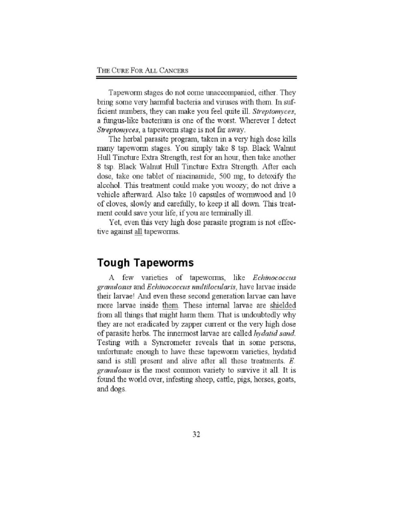 Tapeworm | PDF