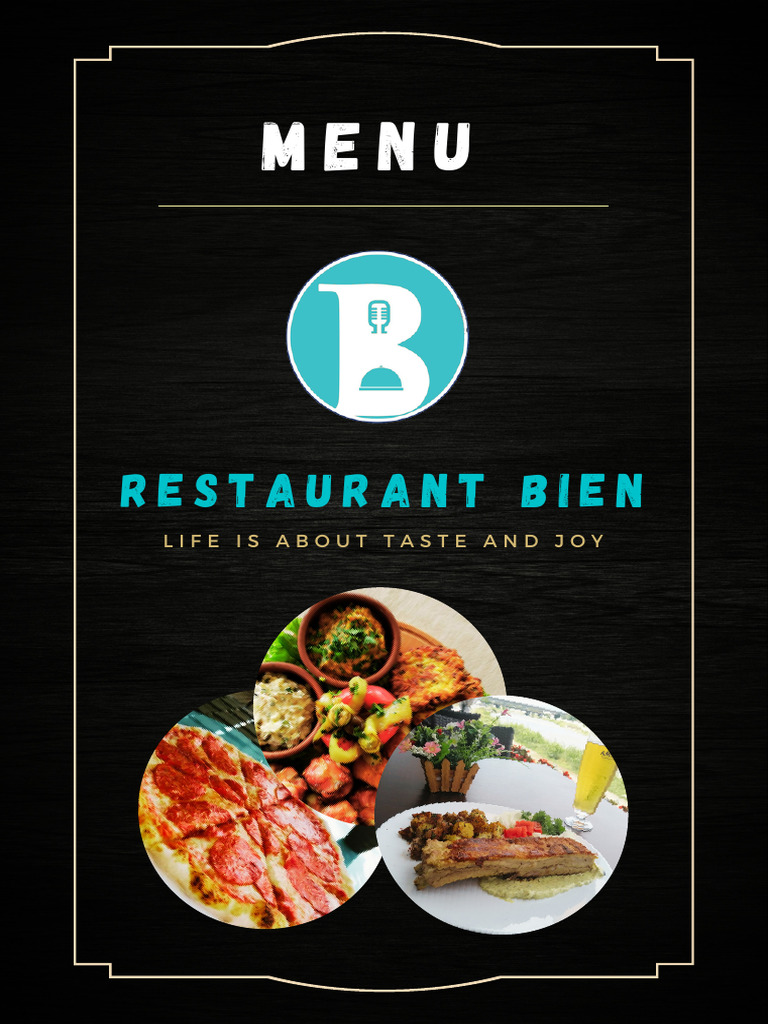 Restaurant Bien Menu | PDF