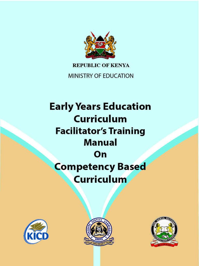 Early Years Education CBC Training Manual - 2019 | PDF | Learning ...
