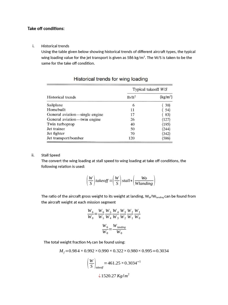 Take off conditions | PDF | Aircraft | Transport