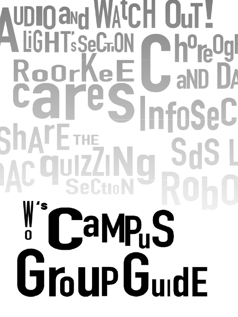 Watch Outs Campus Group Guide 2022-1 | PDF