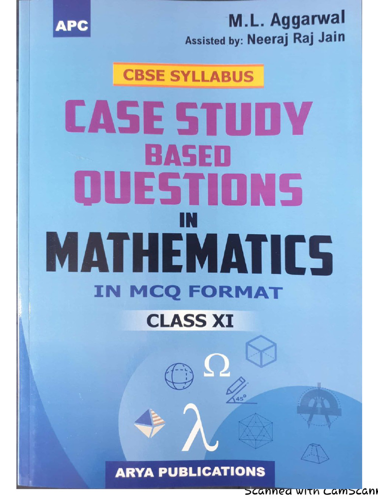 Maths Case Study Questions Xi | PDF