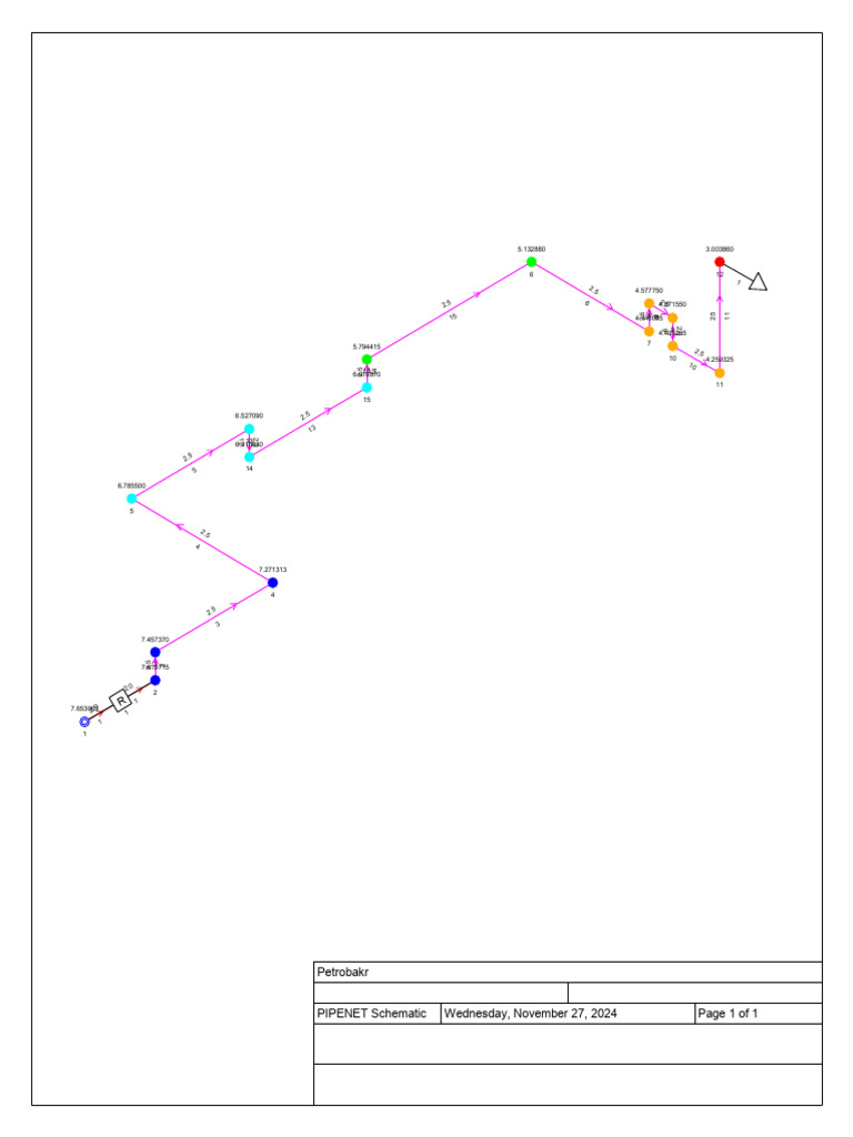 PIPENET Schematic Overview | PDF