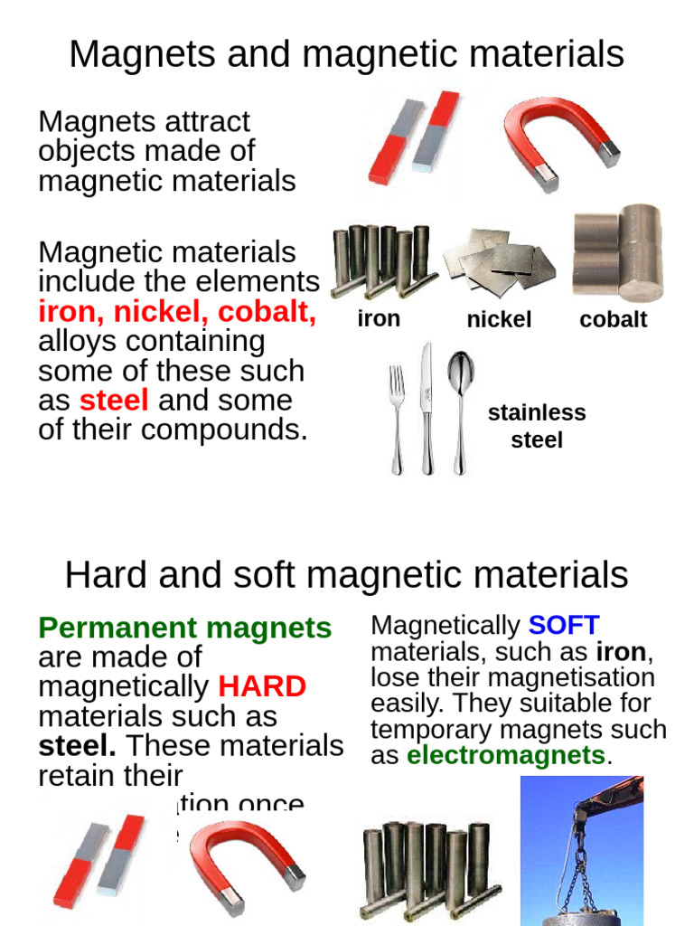 1 Magnetism Electromagnets | PDF | Magnet | Magnetism