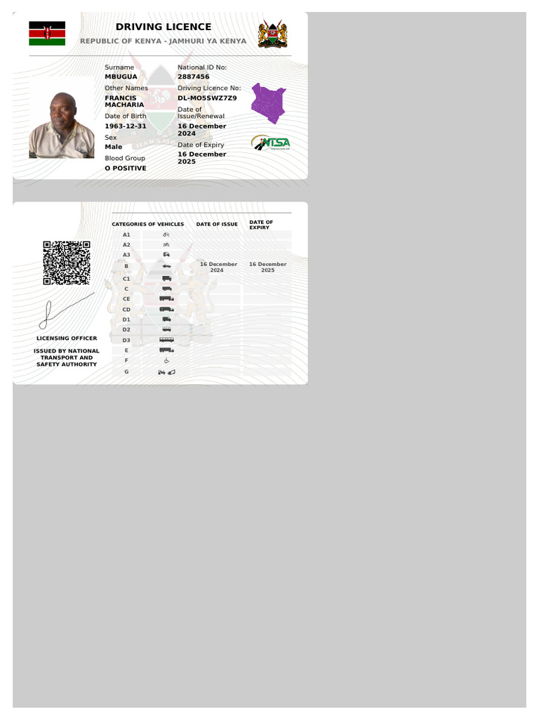 DL-MO5SWZ7Z9-Electronic Driving License | PDF