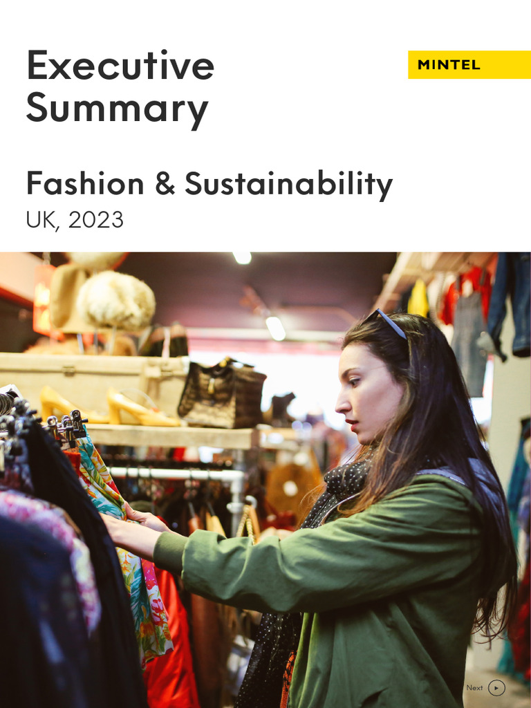 Fashion & Sustainability Trends 2023 | PDF | Cost Of Living | Sustainability