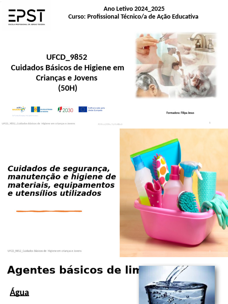 UFCD - 9852 - Recolha, Separação e Transporte de Resíduos - Proteção ...