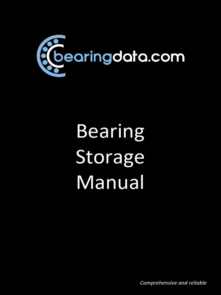 Bearing Storage Manual | PDF | Bearing (Mechanical) | Materials