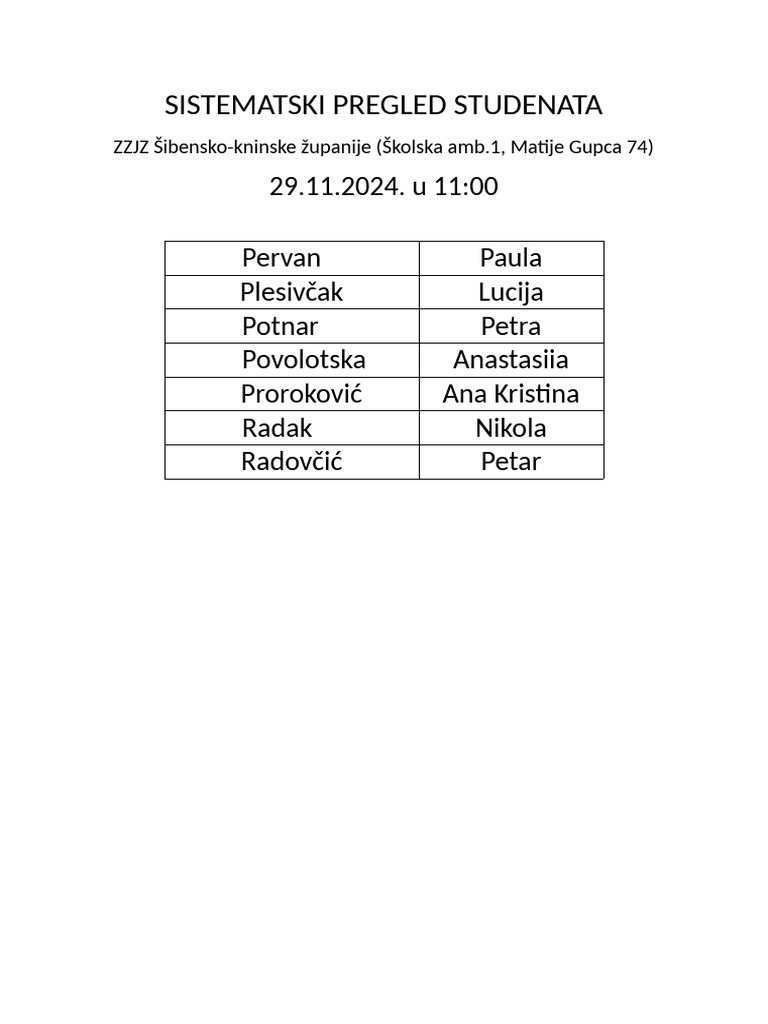 Studenti Vus 9 | PDF