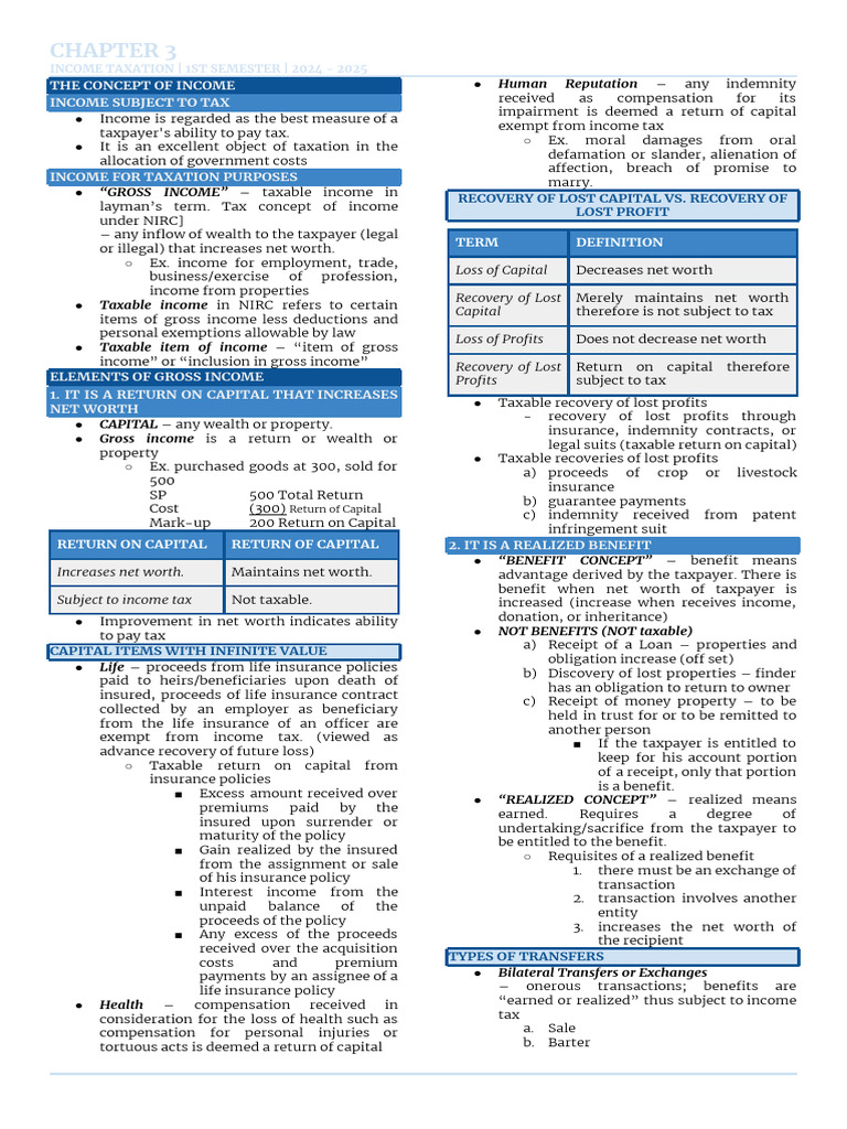 chap3 (banggawan) | PDF | Taxes | Gross Income