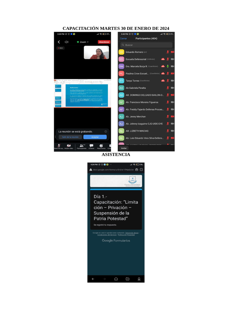 CAPACITACIONES | PDF