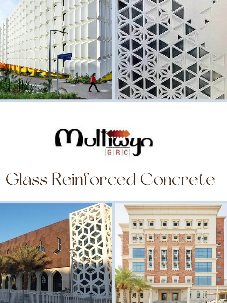 Glass Reinforced Concrete Brochure | PDF | Concrete | Glasses