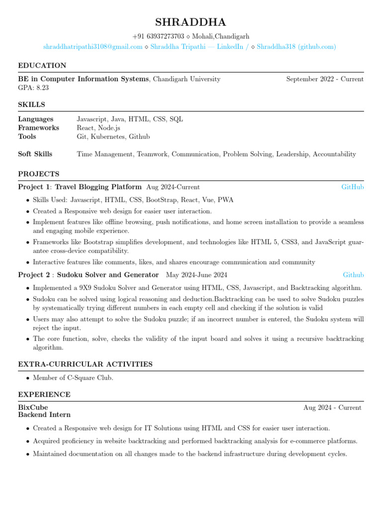 CIS Grad Template Dev | PDF